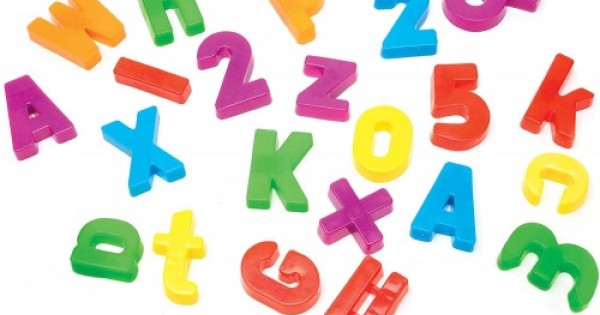 Learning Resources Magnetic Alphabet & Numbers